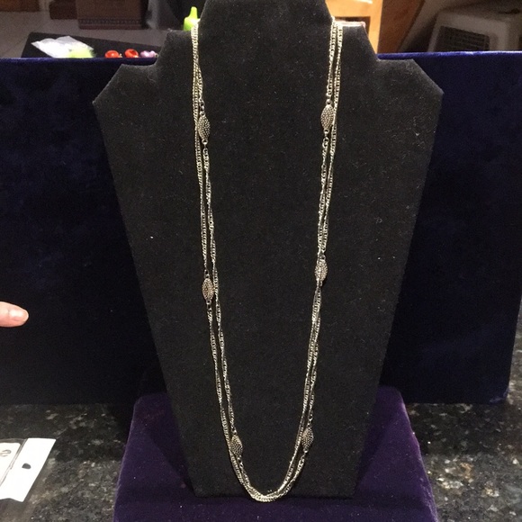 Jewelry | Long Silver Layer Chain | Poshmark